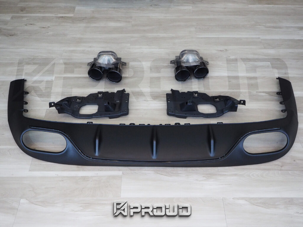 E53 Diffuser + AMG Black Exhaust Tip for Mercedes Benz E Coupe C238 ...
