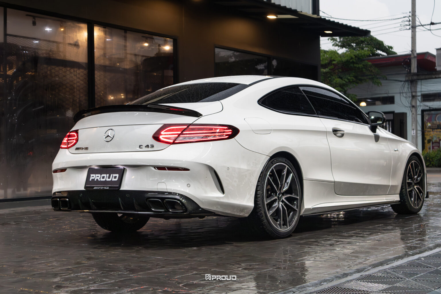 ชุดแต่งคาร์บอนรอบคัน Benz C Class-Coupe W205 (ปี 14-22) • Proud Auto Parts