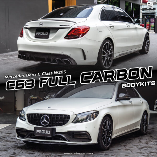 ชุดแต่ง Benz C Class - Coupe W205 (ปี 14-22) • Proud Auto Parts