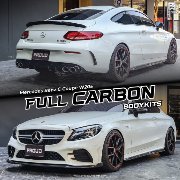 ชุดแต่ง Benz C Class - Coupe W205 (ปี 14-22) • Proud Auto Parts