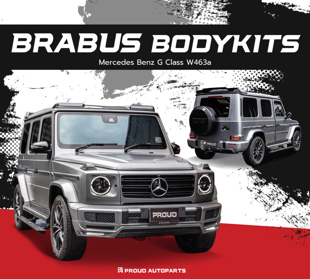 ชุดแต่ง BRABUS รอบคัน Benz G Class W463a • Proud Auto Parts