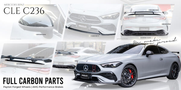 ชุดแต่งรอบคัน Benz CLE300 C236 Full Carbon Parts • Proud Auto Parts