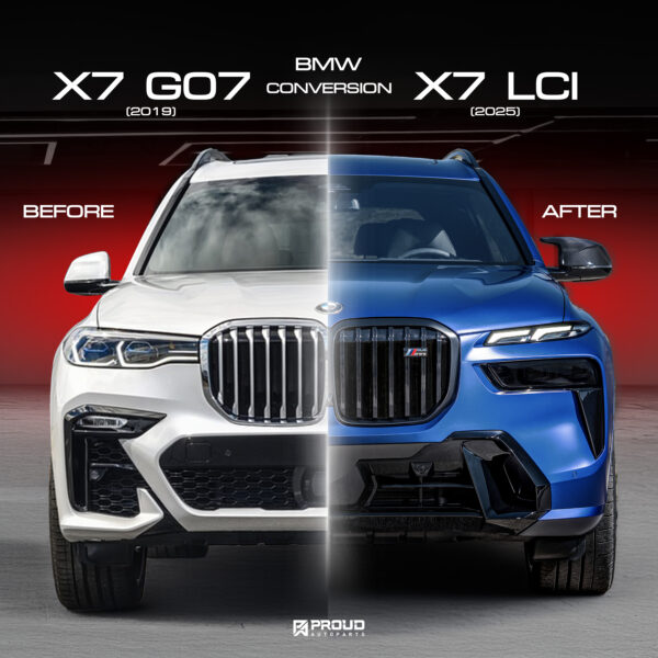ชุดแต่งแปลงโฉม X7 LCI สำหรับ BMW X7 G07 • Proud Auto Parts