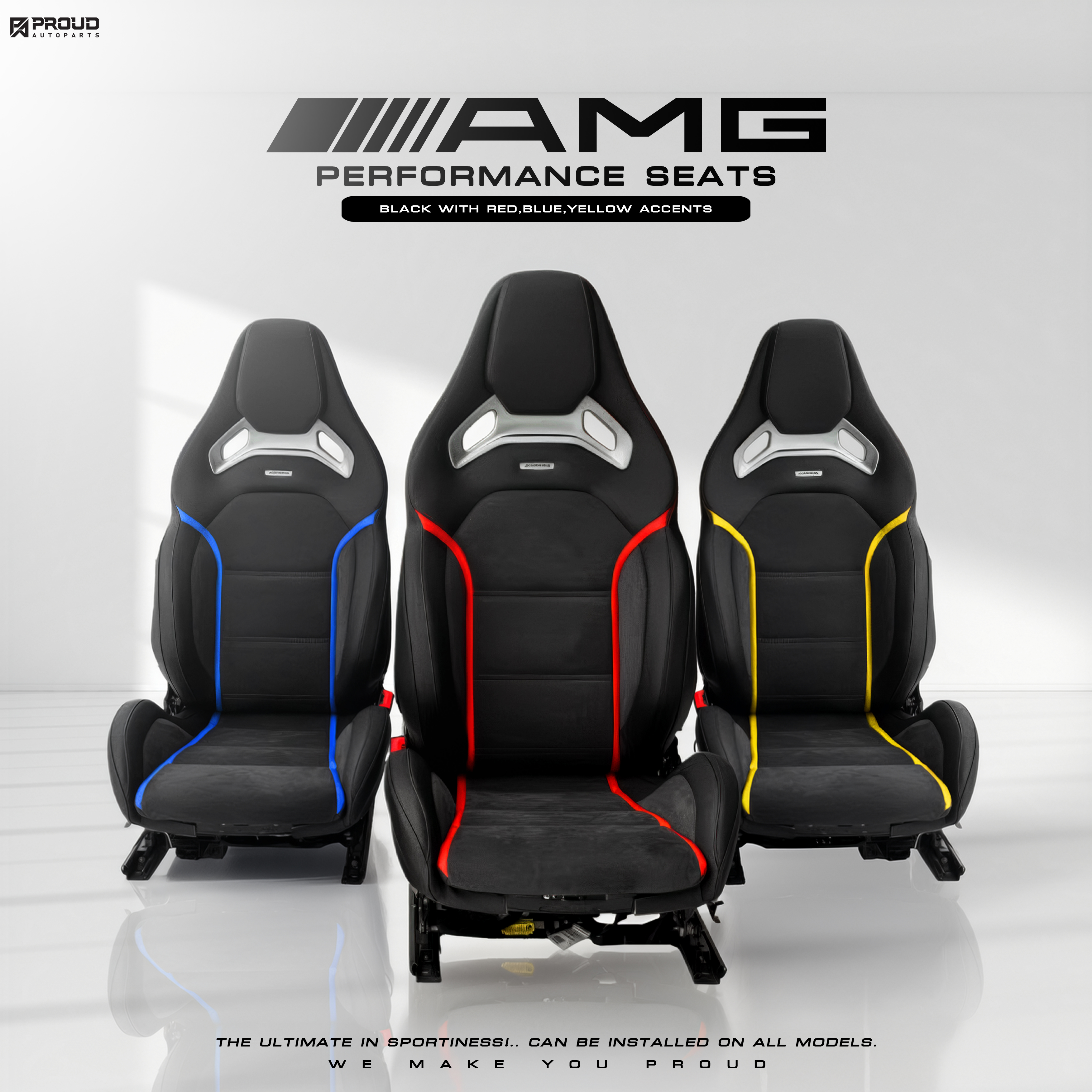 ชุดเบาะ AMG 63 Performance Seats • Proud Auto Parts